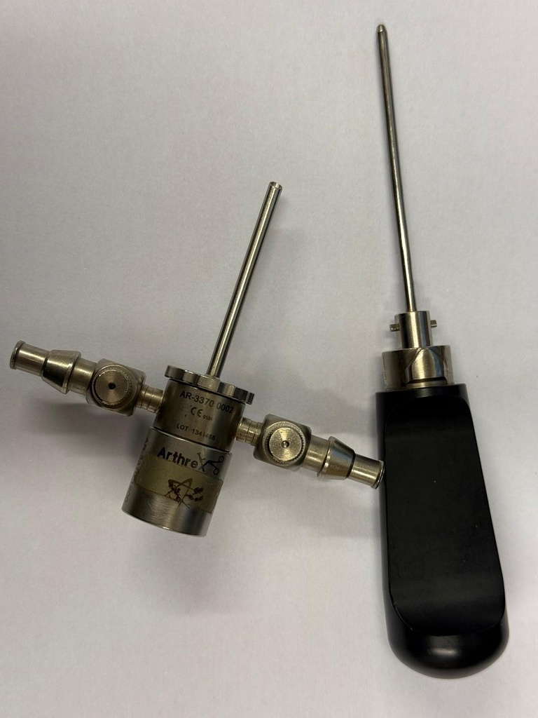 Arthrex 1.9mm sheath, trocar/cannula, scope